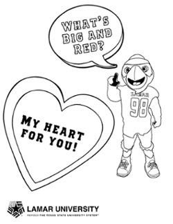 LU Valentine's Day Cards - Lamar University